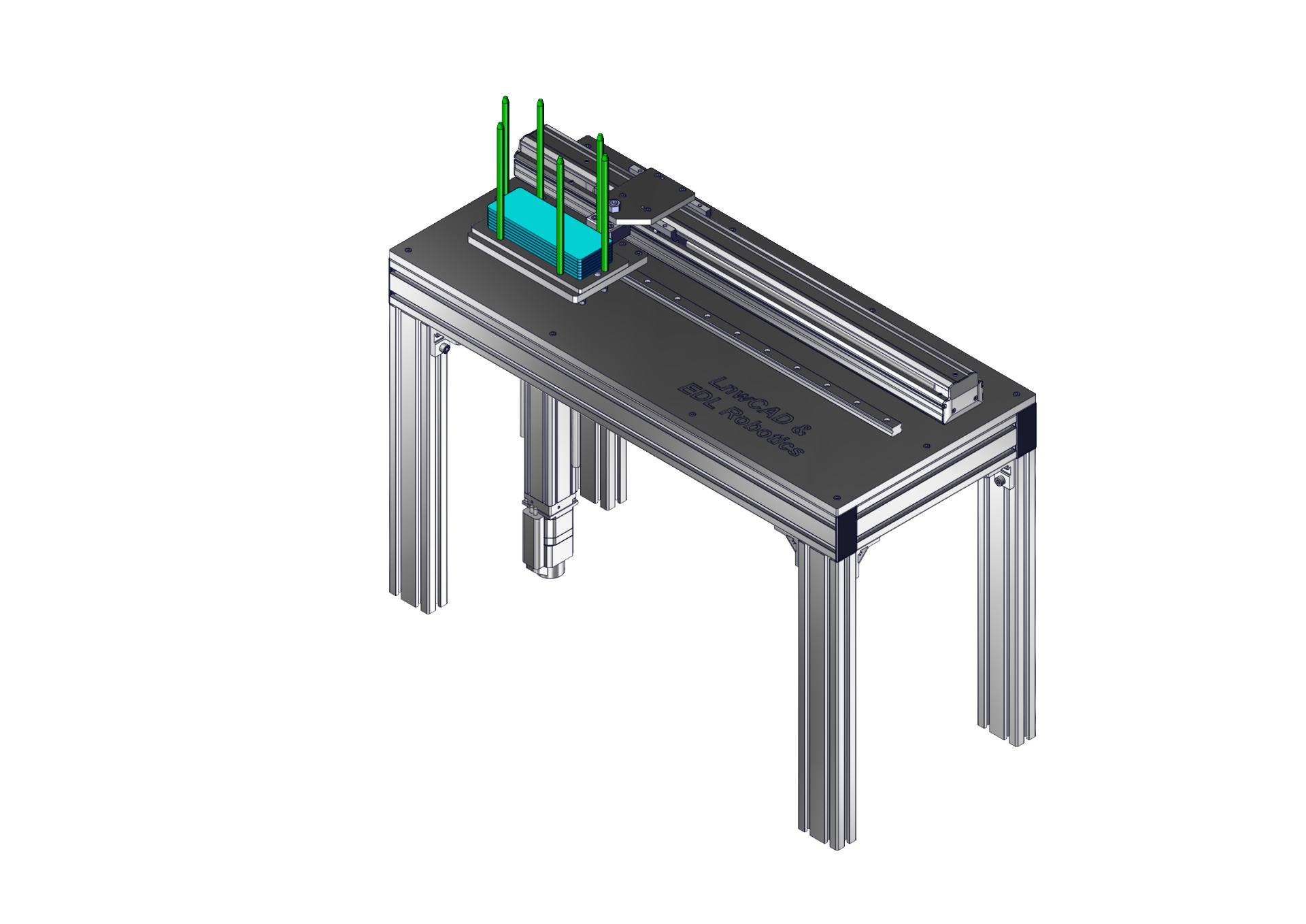 ออกแบบเครื่องจักร : กลไก Vertical Transfer of Workpiece