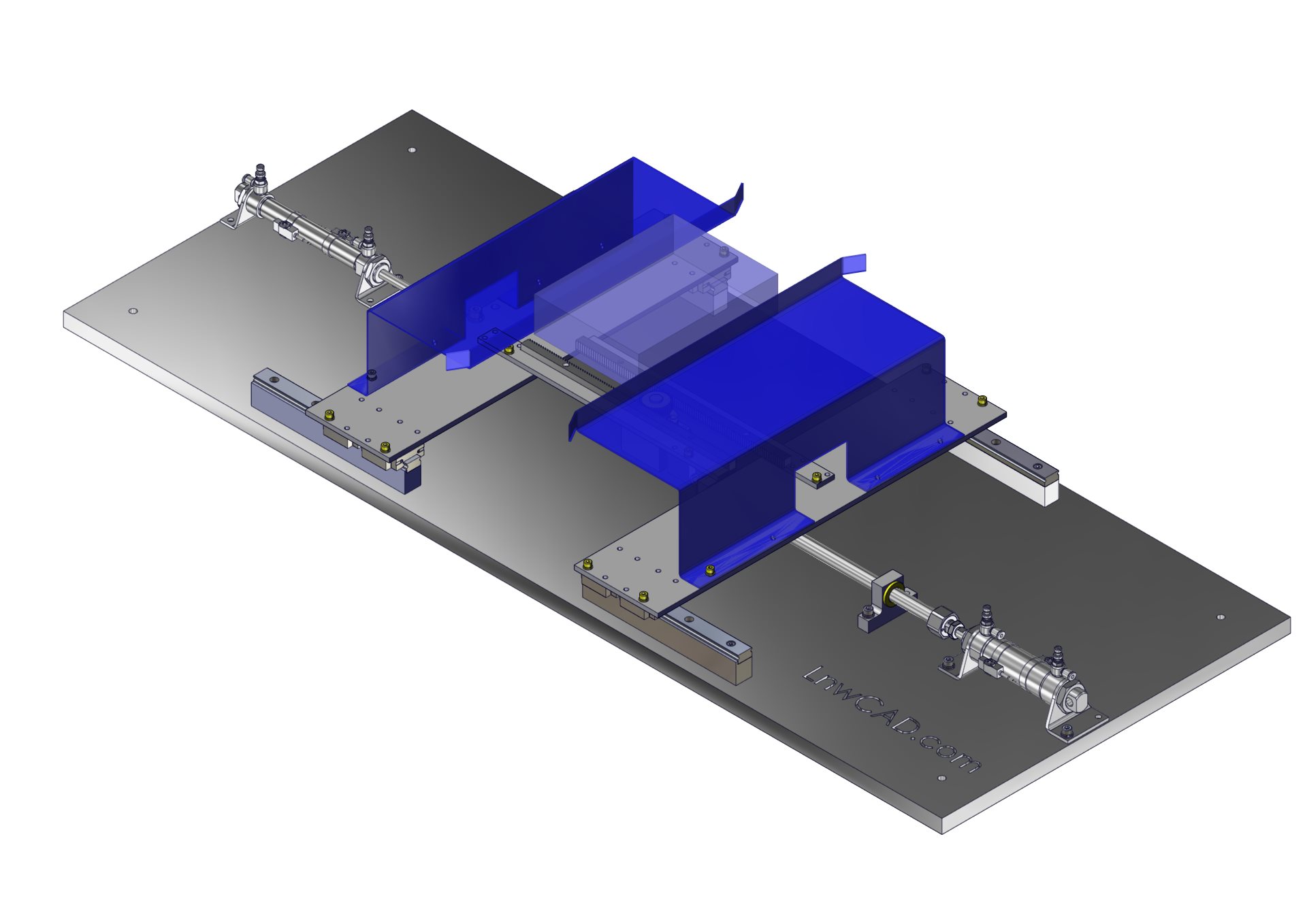 กลไก Positioning Mechanism - LnwCAD - Automation Machine Design